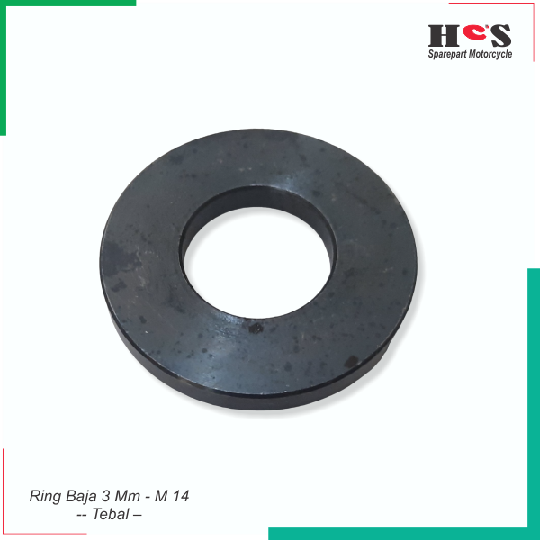 Ring Baja 3 Mm - M 14 -- Tebal -- | Lazada Indonesia