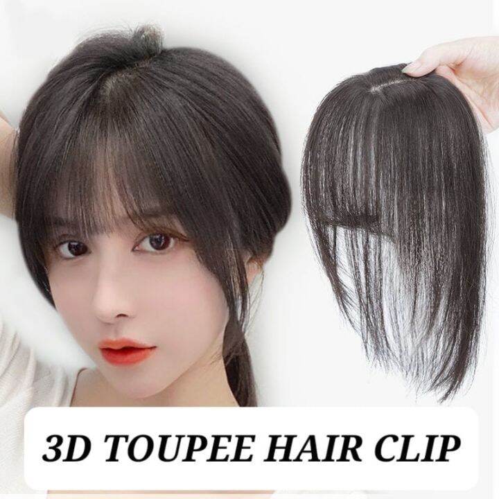 3D TOUPEE HAIR CLIP RAMBUT PALSU PONI PENUTUP UBAN LEPEK WIG FASHION ...
