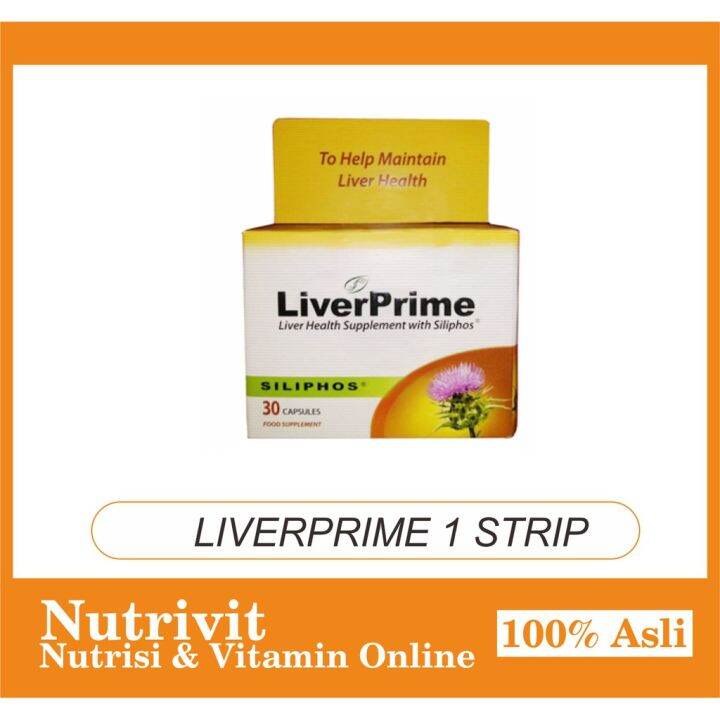 LIVERPRIME CAPSULE 1 STRIP | Lazada Indonesia