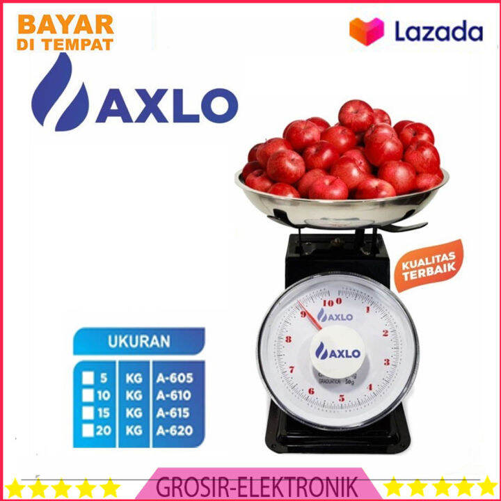 TIMBANGAN ANALOG SERBAGUNA TIMBANGAN LAUNDRY AXLO | Lazada Indonesia