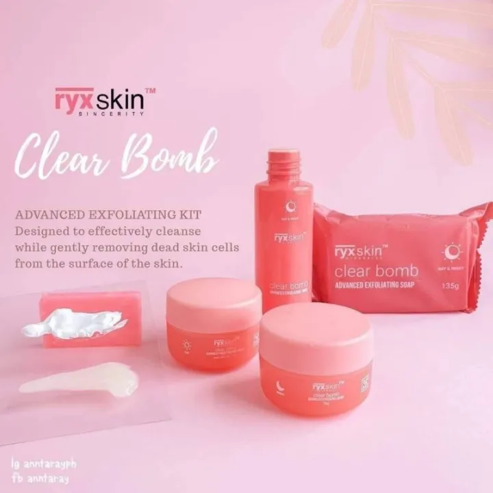 Ryx Clear Bomb Advance Exfoliating SethAg | Lazada PH