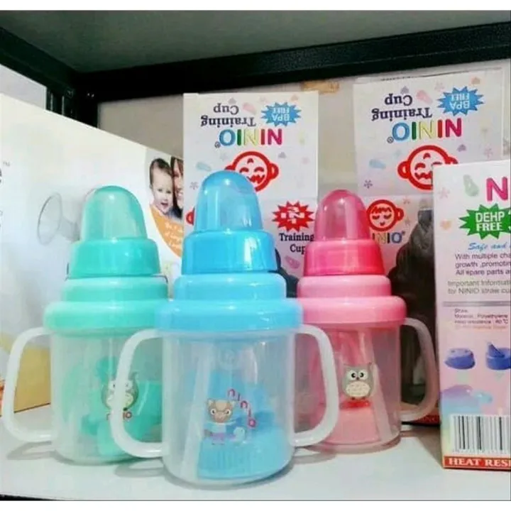 NINIO BOTOL MINUM ANAK 180 ML , 3 IN 1 | Lazada Indonesia