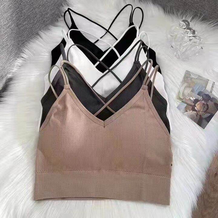 [MM] BR903 BH BRA TALI SILANG MODEL KOREA - SPORT BRA WANITA DENGAN CIP ...