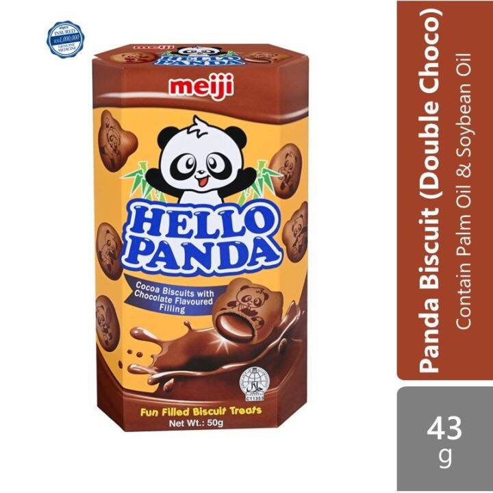 Alpro Sugi Food & Beverage | Meiji Hello Panda Double Chocolate 43g ...