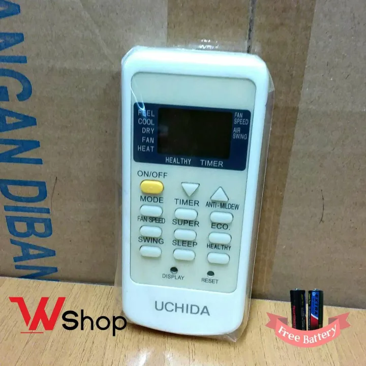 REMOTE/REMOT AC UCHIDA ORIGINAL - Air Conditioner | Lazada Indonesia
