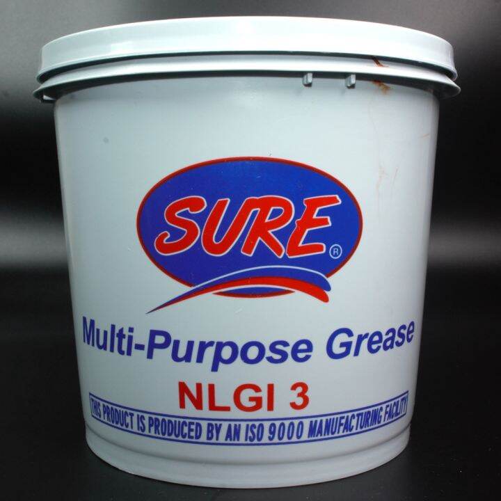 ♧Sure 2 Kilograms Multipurpose Grease NLGI 3 Fits Car Truck Motorcycle ...