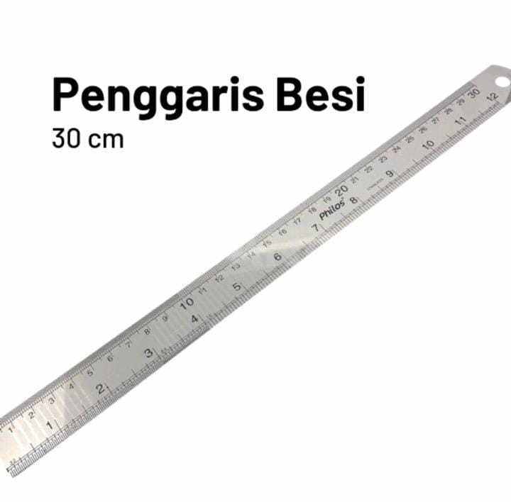 PENGGARIS BESI 30 CM HARGA PER PCS | Lazada Indonesia