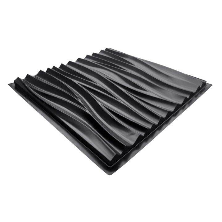 Wave Pattern Wall Concrete Cement Plaster Mold Plastic Brick Stone ...