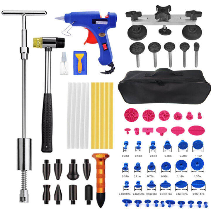 Professional Car Dent Repair Tool Kit Auto Body Sheet Metal Paintless ...