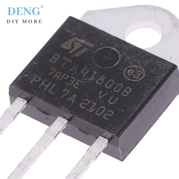 Deng 5pcs BTA41-800B BTA41800B BTA41 Triacs 40 Amp 800 Volt 40A 800V TO ...