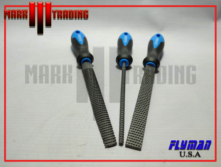 Original Flyman 3 Pcs. Steel Needle Files Set 6" Long (Kikil) [Rough ...