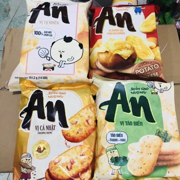 Bánh Gạo Nướng An Orion Vị Tảo Biển/ Vị Tự Nhiên 111.3g | Lazada.vn