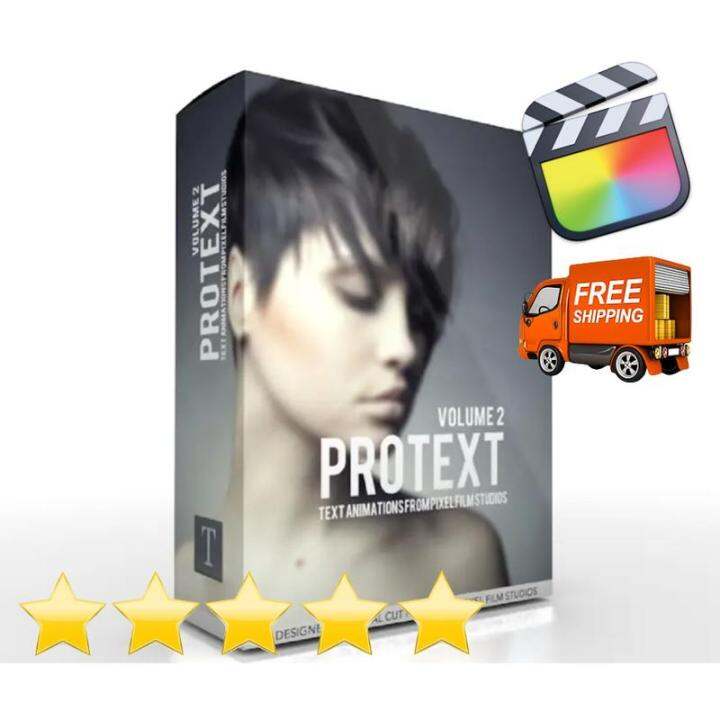 PROTEXT V2 Final Cut Pro X FCPX M1 plugin effects titles title plug in ...