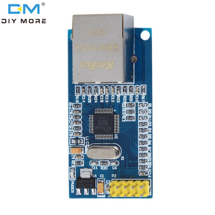 【100% Original】diymore W5500 Ethernet Network Module Hardware for Arduino TCP / IP 51 / STM32 ...