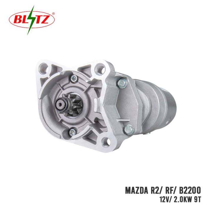 MAZDA R2 RF B2200 STARTER ASSEMBLY 12V 2.0KW (9 TEETH) BLITZ | Lazada PH