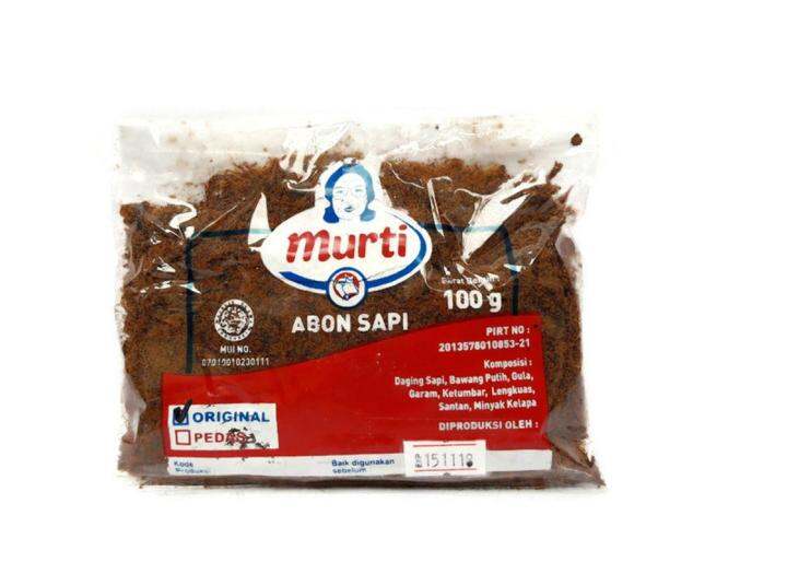 Abon Sapi Murti Rasa Original 100 gram (plastik) | Lazada Indonesia