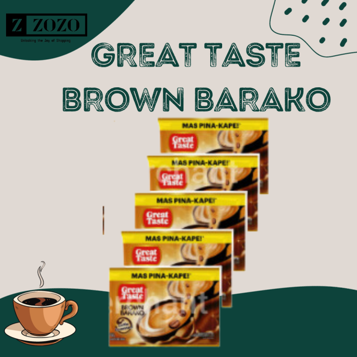 Great Taste Brown Barako Twin Pack (10 twin pack) | Lazada PH