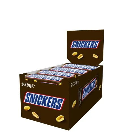 Snickers Chocolate Bar 50g Box of 24pcs (50g*24) | Lazada PH