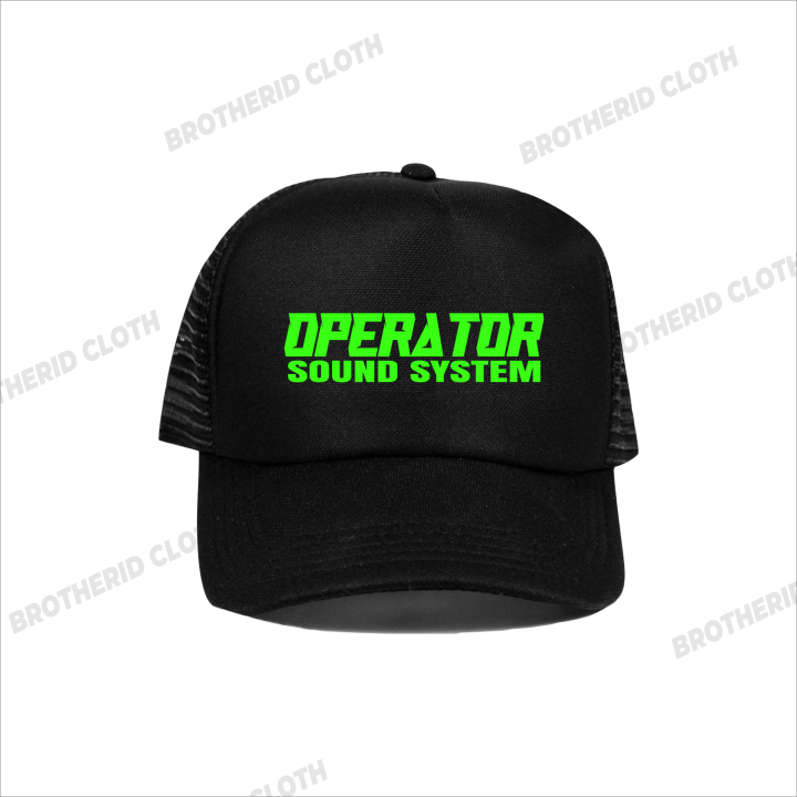 Topi Operator Sound System Tipe Jaring Trucker Hat | Lazada Indonesia