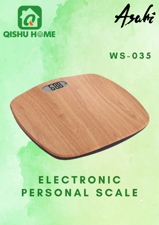 Asahi Electronic Personal Scale 180KG WS-035 | Lazada PH