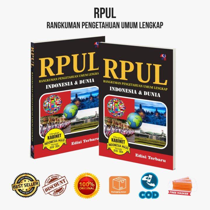 Buku RPUL Indonesia & Dunia untuk SD & Umum HVS Kabinet 2019-2024 ...