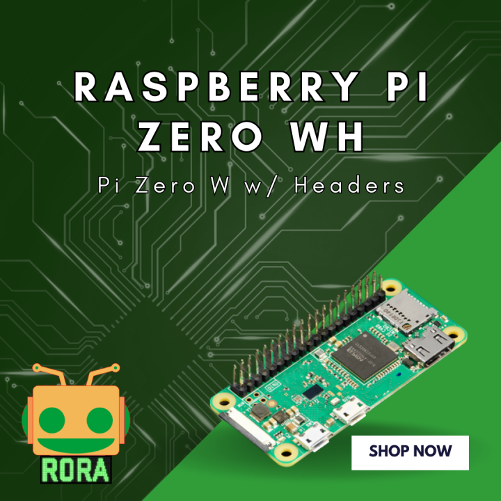 Raspberry Pi Zero WH (Zero W with Headers) | Lazada PH