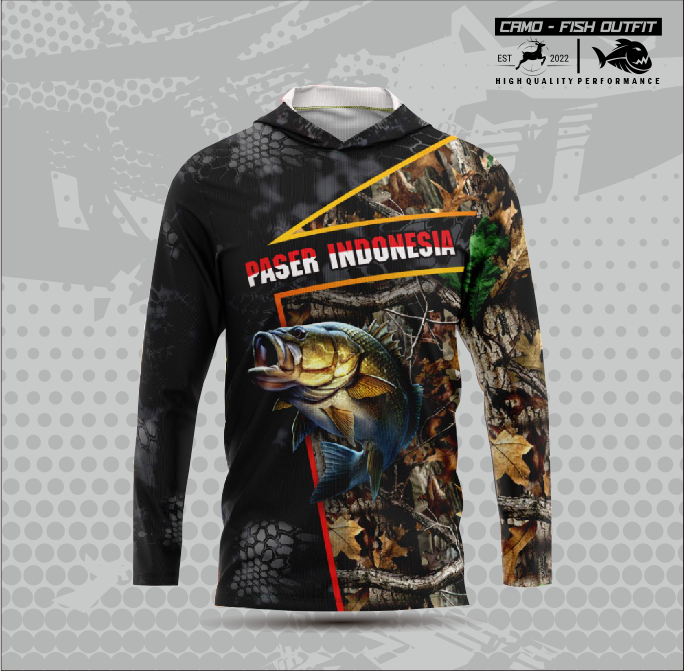 Jersey Custom Mancing Dryfit Premium Motif Paser Indonesia | Lazada ...