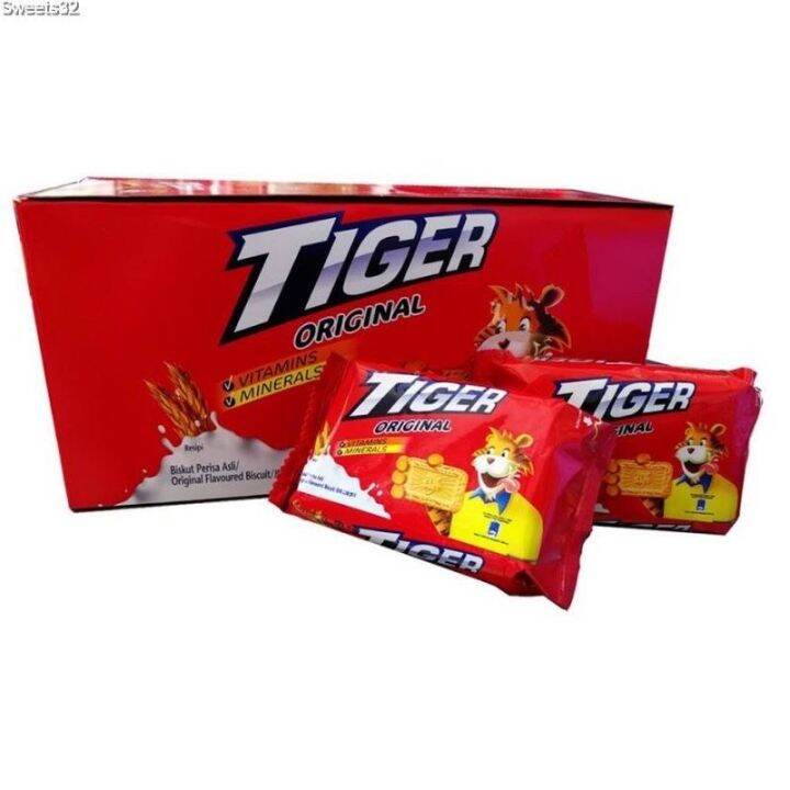 Tiger Biscuit Original/Chocolate/Susu (60G X 12pkt) | Lazada