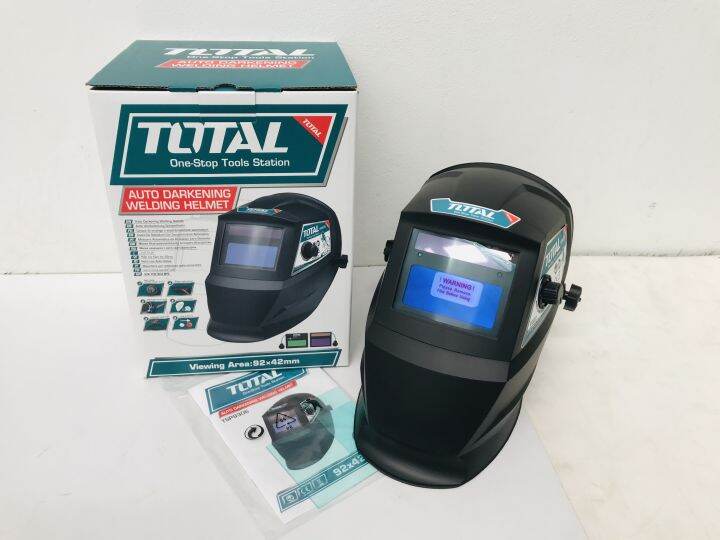 Total หน้ากากเชื่อม กรองแสงอัตโนมัติ สำหรับงานเชื่อม รุ่น TSP9306 ...