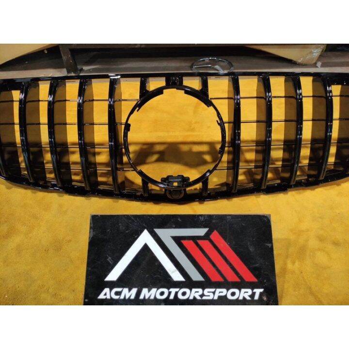 Mercedes benz GLC gt front grill all black | Lazada