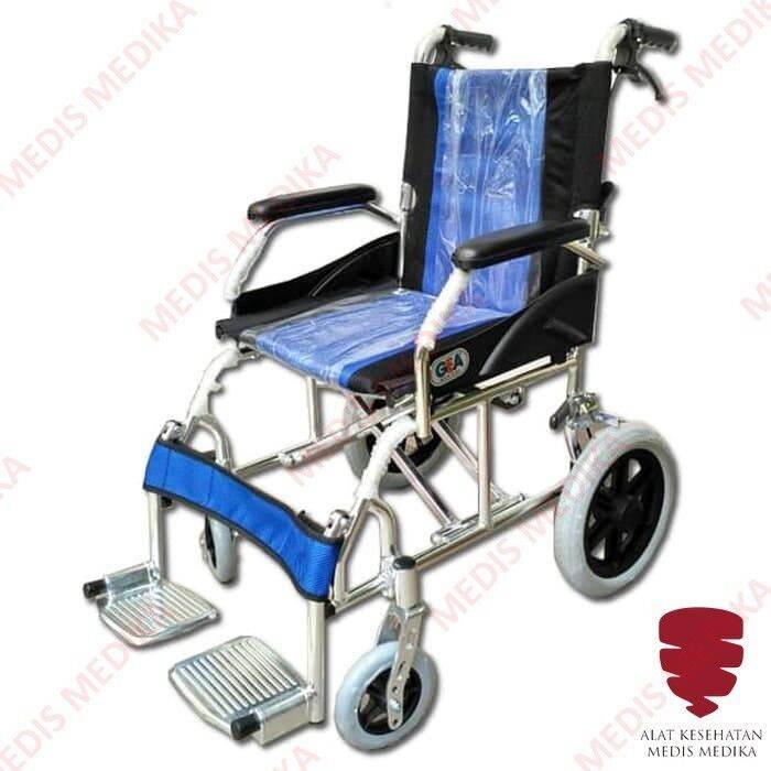 FS 868 L Kursi Roda Semi Traveling GEA Aluminium Ringan Lipat Haji ...