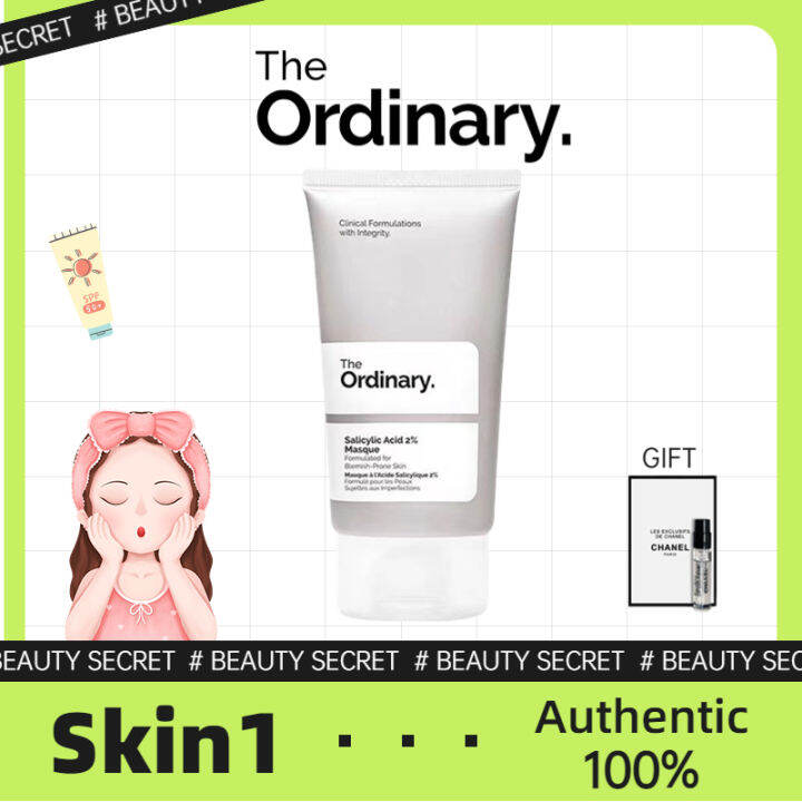 【100%Authentic】The Ordinary Salicylic Acid 2% Masque 50ml Cleansing ...