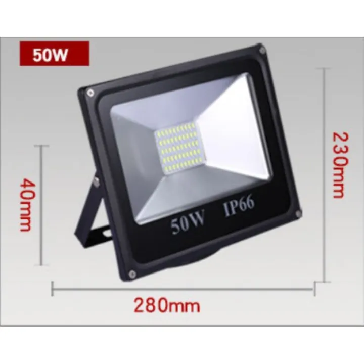 light energy IP66 Waterproof Flood Light Cool White Led 50w | Lazada PH