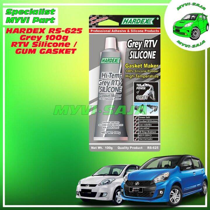 HARDEX RS-625 Grey 100g RTV Silicone / GUM GASKET | Lazada