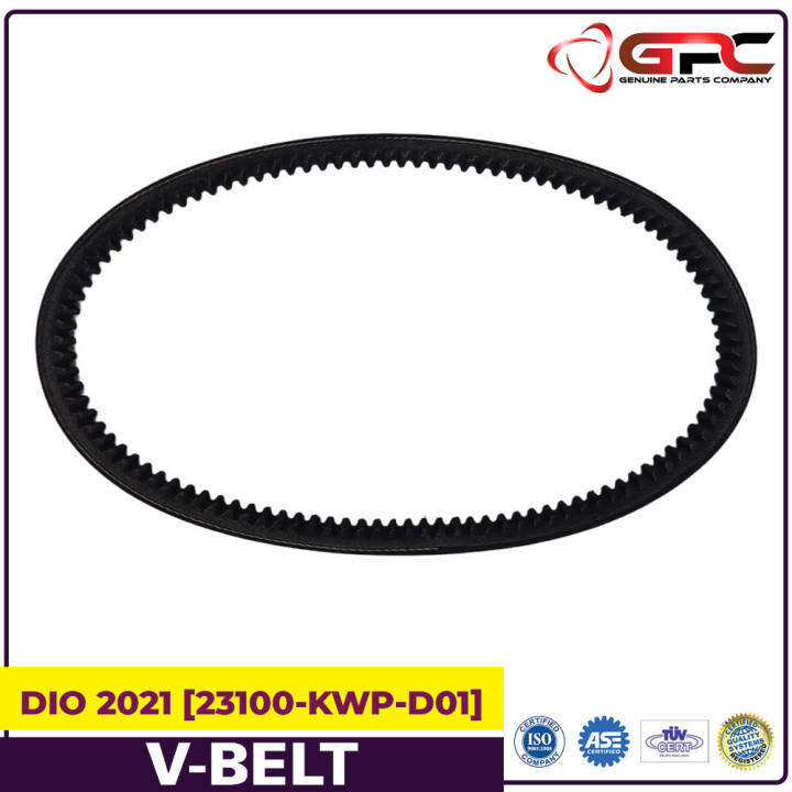 GPC DIO 2021 [Honda] V-Belt / Drive Belt (23100-KWP-D01) | Lazada PH