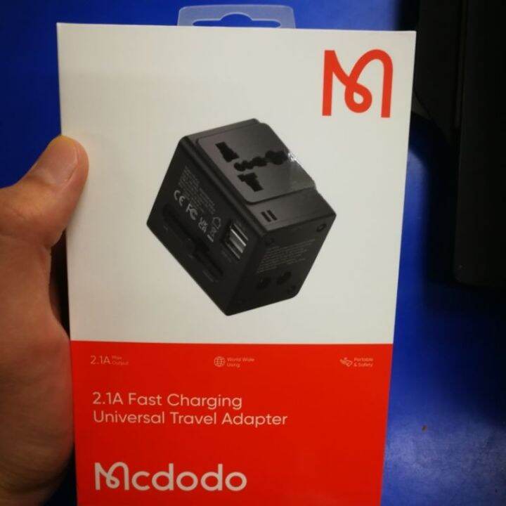 ORIGINAL MCDODO CP-412 FOR UNIVEUNIVERSAL MULTI TRAVEL ADAPTER |UK US ...
