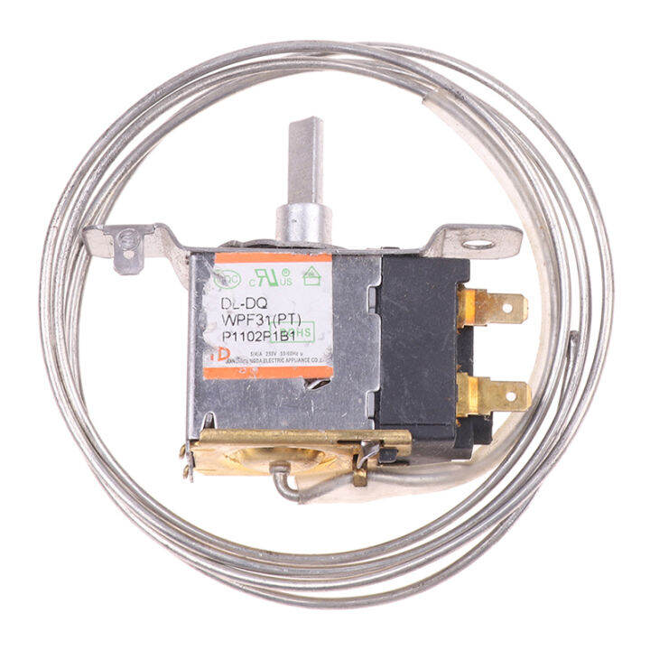 smceyl shop WPF22-L 2/3Pin Refrigerator Thermostat Household Metal Temperature Controller ...