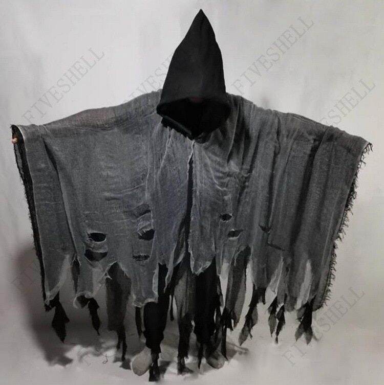 Unisex Halloween Ghost Dementors Cosplay Costume Gothic Horror Zombie ...