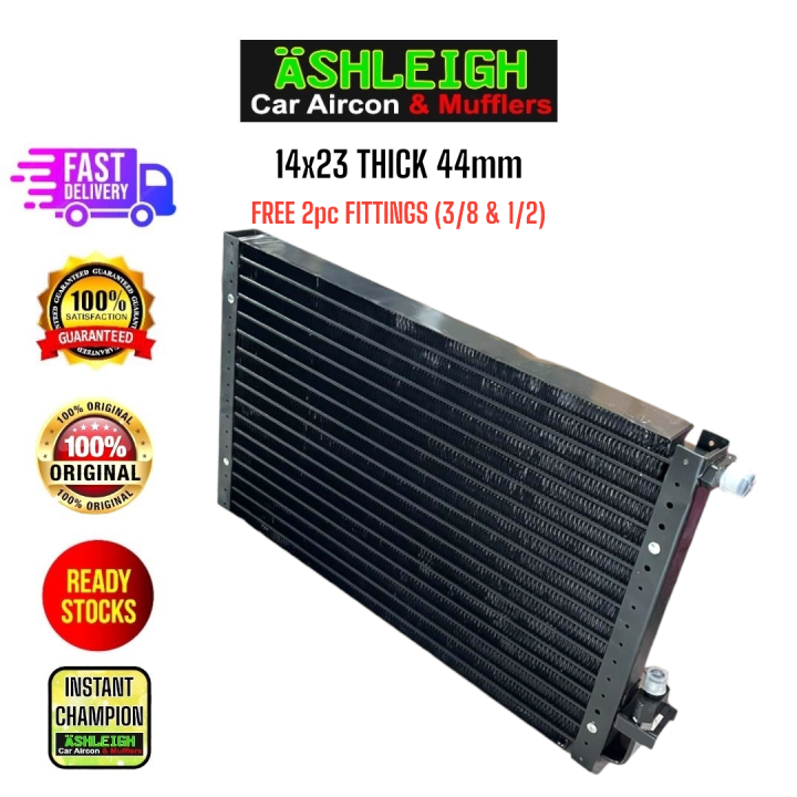 Long Condenser 14x23x44mm THICK Laminated Car Aircon Universal for car ...