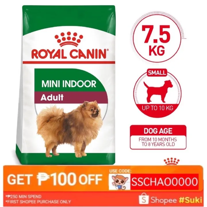 Royal Canin Mini Indoor Adult 7.5kg Orig. packaging | Lazada PH