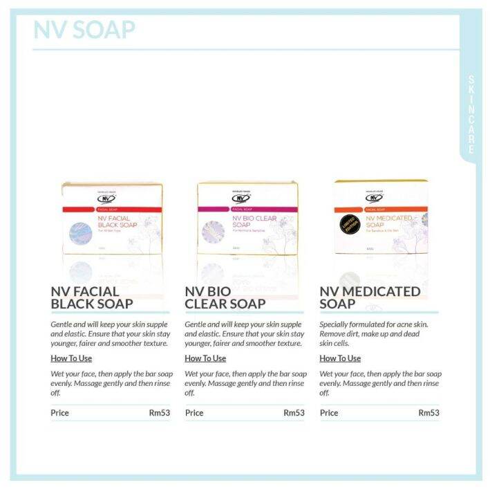 NOUVELLES VISAGES BLACK SOAP / MEDICATED SOAP / BIO CLEAR SOAP (100G ...