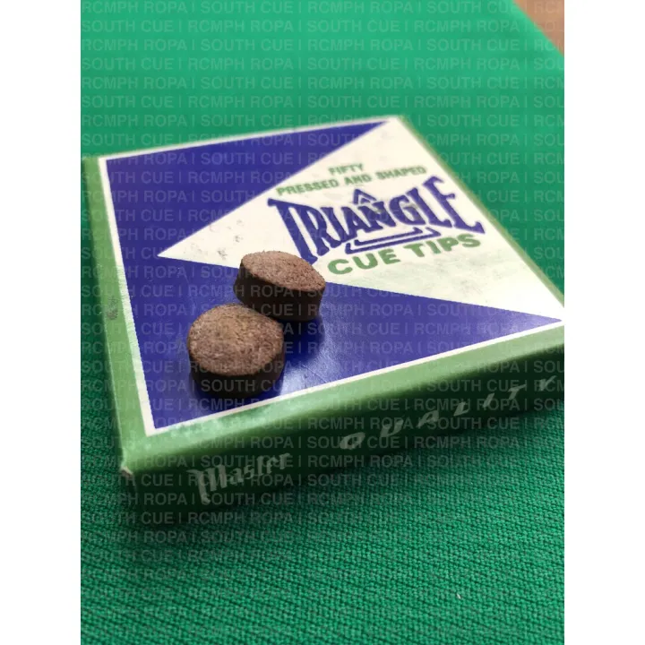 Triangle Billiard Cue Tips from Master U.S.A. | Lazada PH