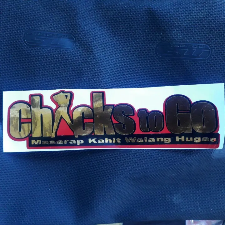 Chicks to Go sticker 2 x 8 inches | Lazada PH
