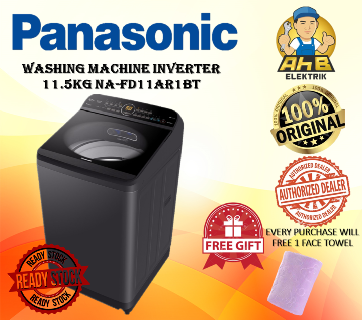 PANASONIC NA-FD11AR1BT 11.5KG Top Load Stain Care Washing Machine ...