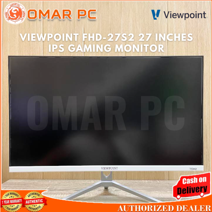 BRANDNEW VIEWPOINT FHD-27S2 27" IPS GAMING MONITOR | Lazada PH