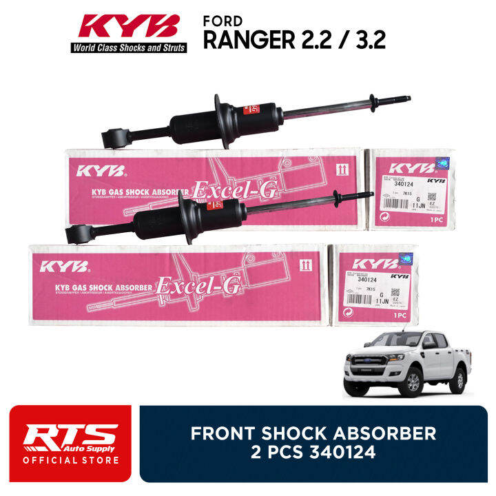 KYB Kayaba Excel G Shock Absorber Ford Ranger 2.2 / 3.2 2012 - 2019 ...