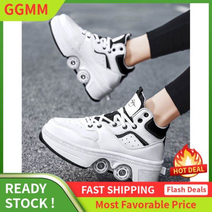 Transformative shoes 6-15 Deformation of Four-Year-Old Wheels Skates ...