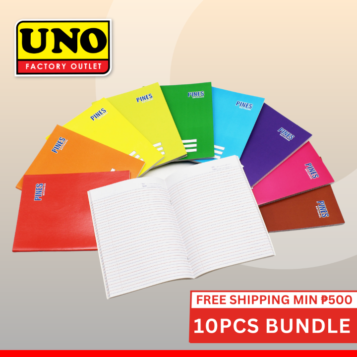 Uno Pines Composition/Writing Notebook 10pcs Bundle Pack | Lazada PH