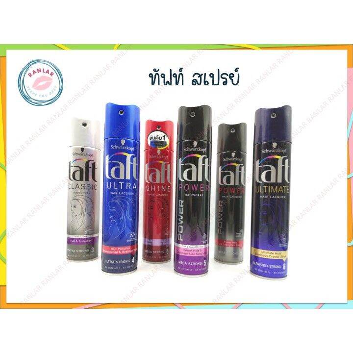 สปอต สไตล์ฮอต คุณภาพสูงและราคาต่ำ ทัฟท์ สเปรย์ 250 มล. (Taft Spray 250 ...