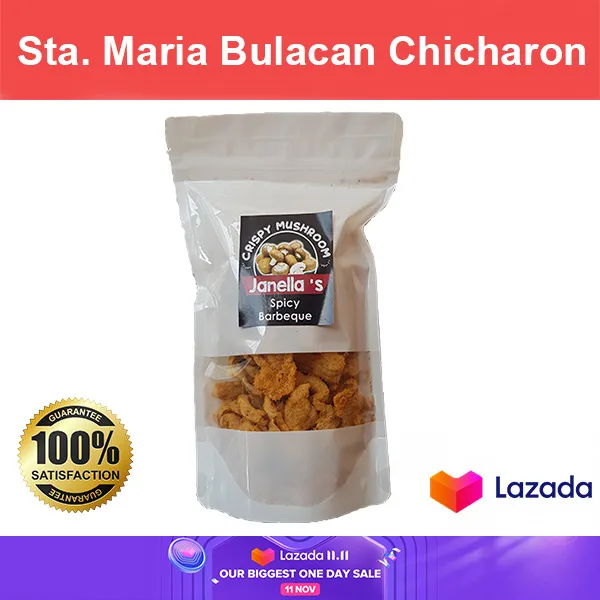 Special Crispy Mushroom Chicharon SPICY BARBEQUE FLAVOR 90g from Sta ...